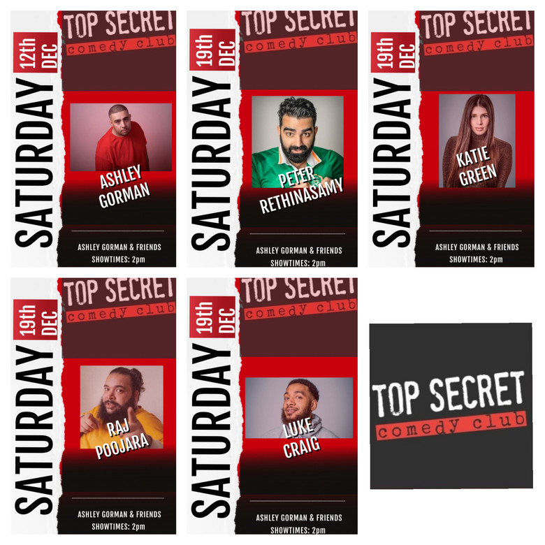 Ashley Gorman Returns (with Friends) at TOP SECRET COMEDY CLUB in ...