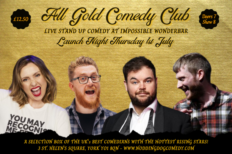 All Gold Comedy Club | JokePit - The Comedy Box Office