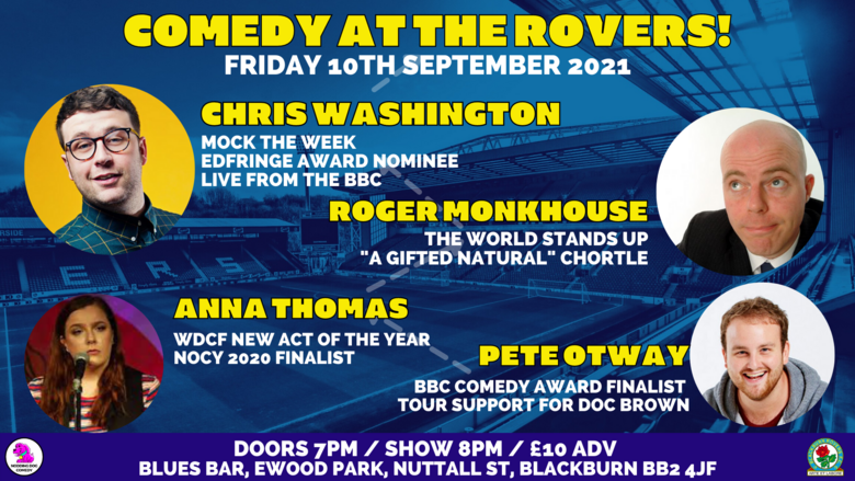 Comedy At The Rovers | JokePit - The Comedy Box Office