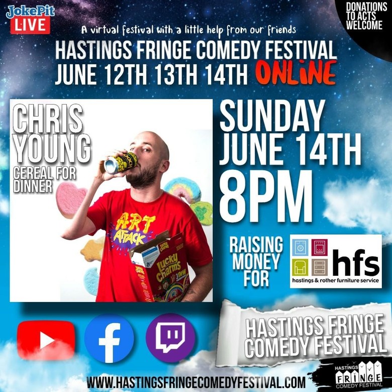 Chris Young: Cereal for Dinner (Fundraiser for HFS) | JokePit - The ...